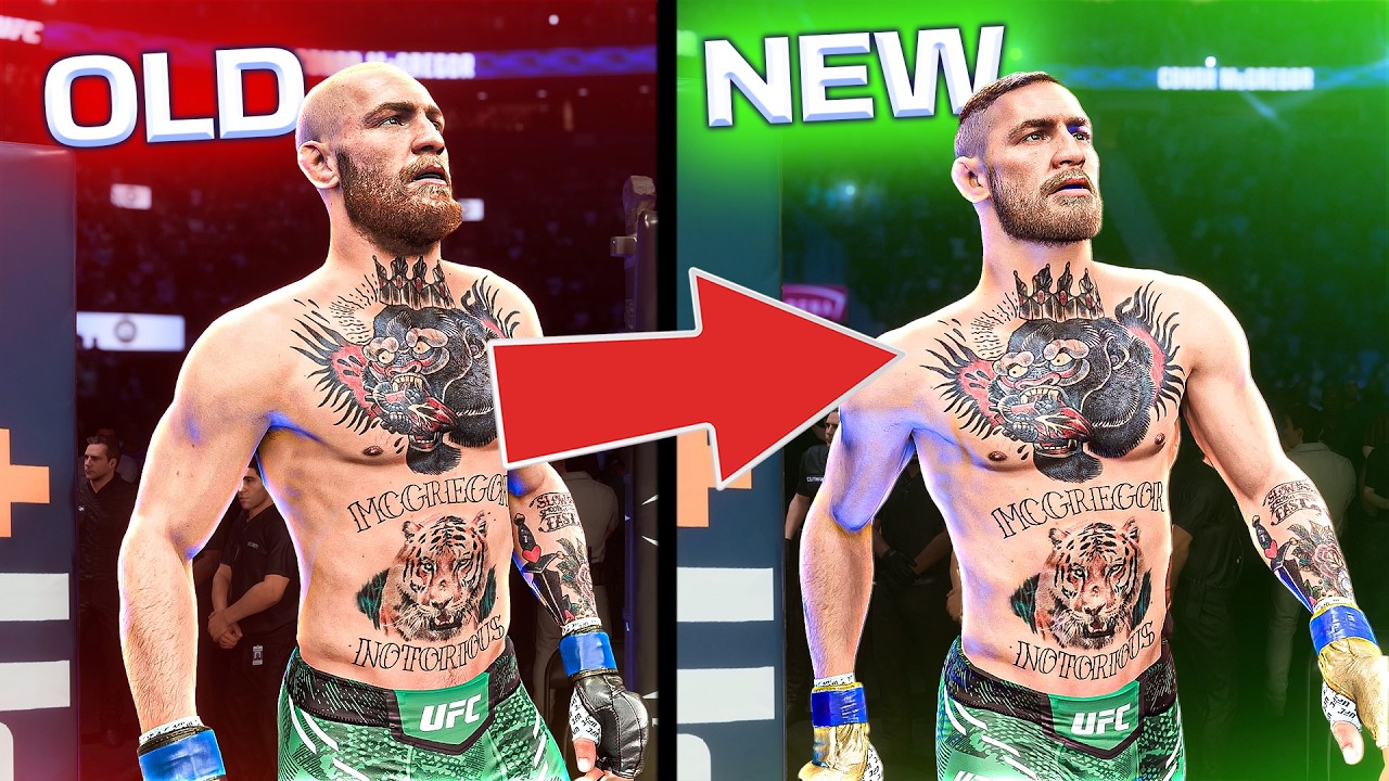NEW Conor McGregor Character Model Gameplay! - YouTube