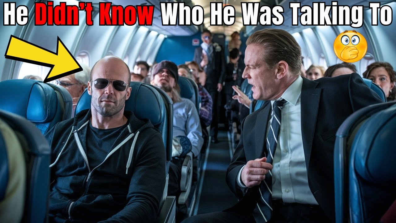 Rude Man Humiliates Jason Statham Mid-Flight – Then Learns the Hard Way ...