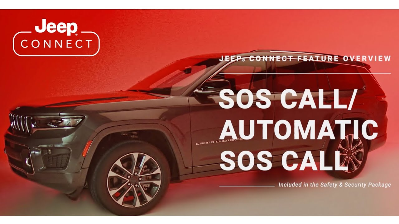 How to Make SOS Calls From Your Vehicle | Jeep® Connect - YouTube