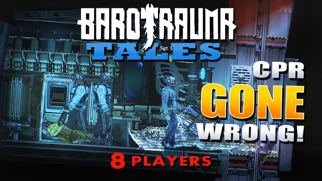 Barotrauma gameplay - cardatila