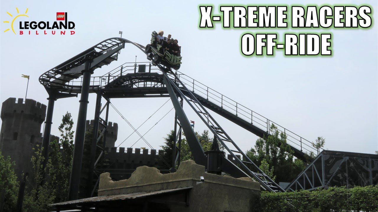 X-treme Racers Off-Ride Footage, Legoland Billund Mack Wild Mouse | Non ...