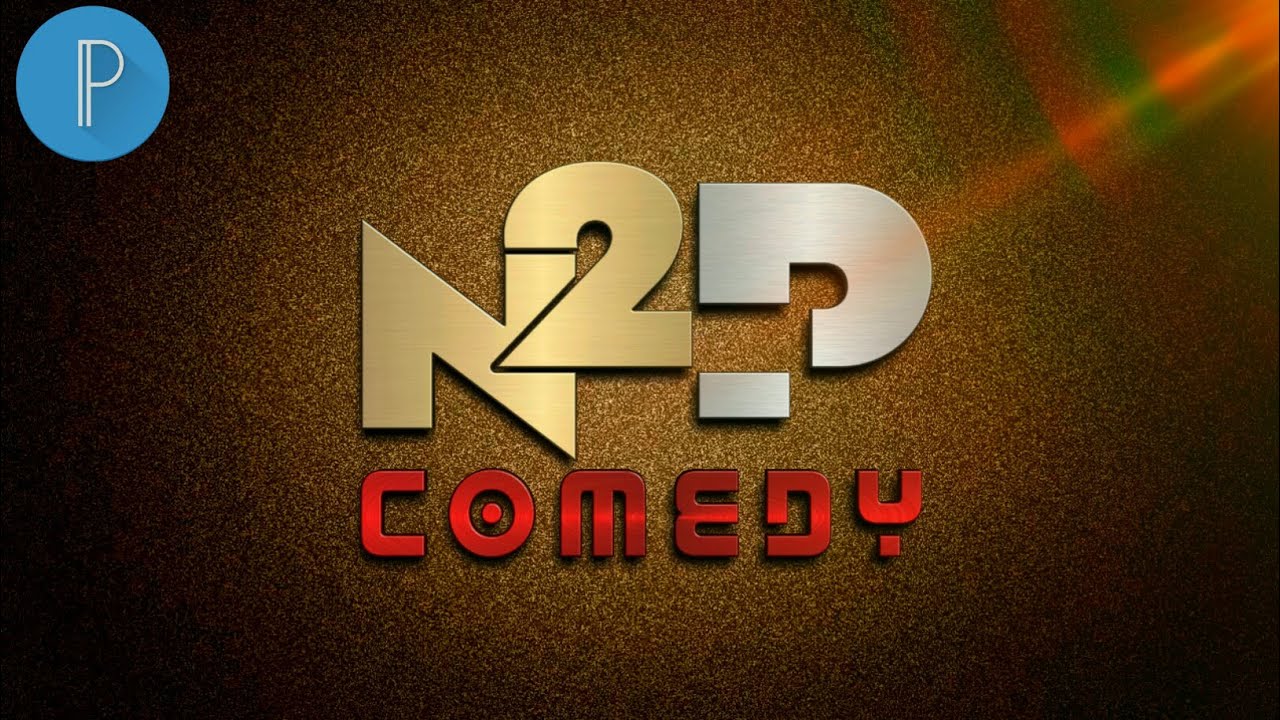Professional Logo Editing N2P Comedy Logo Tutorial ( Graphic Design ...
