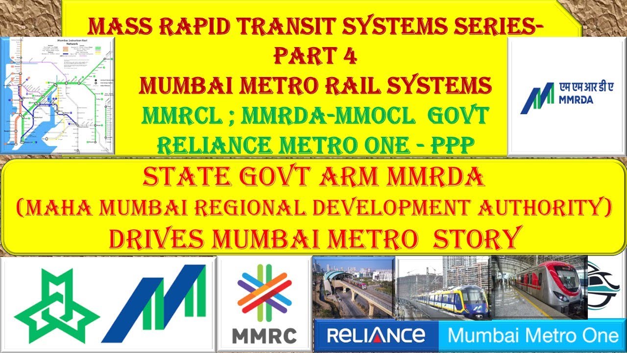 204 MUMBAI METRO A PROGRESS STORY|MMRDA|MMRCL|MMMOCL|RELIANCEMETRO ONE ...
