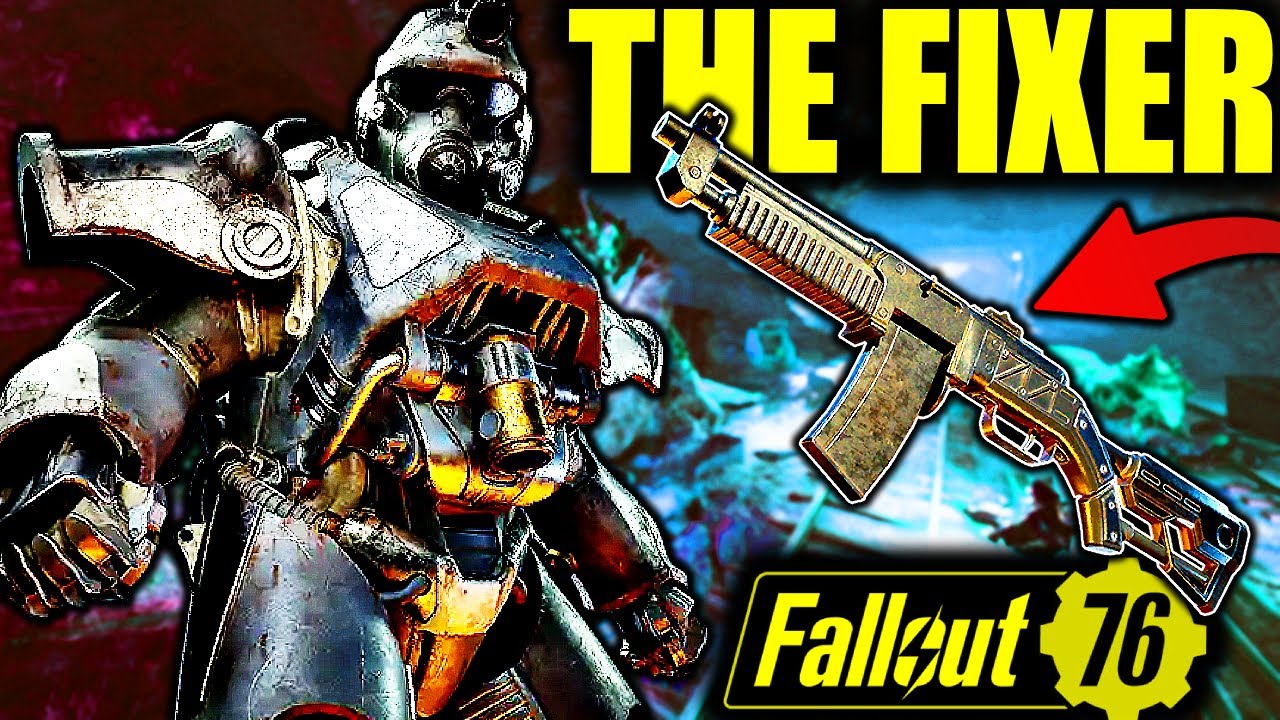 How To Get The Fixer In Fallout 76! - Live Commentary - YouTube