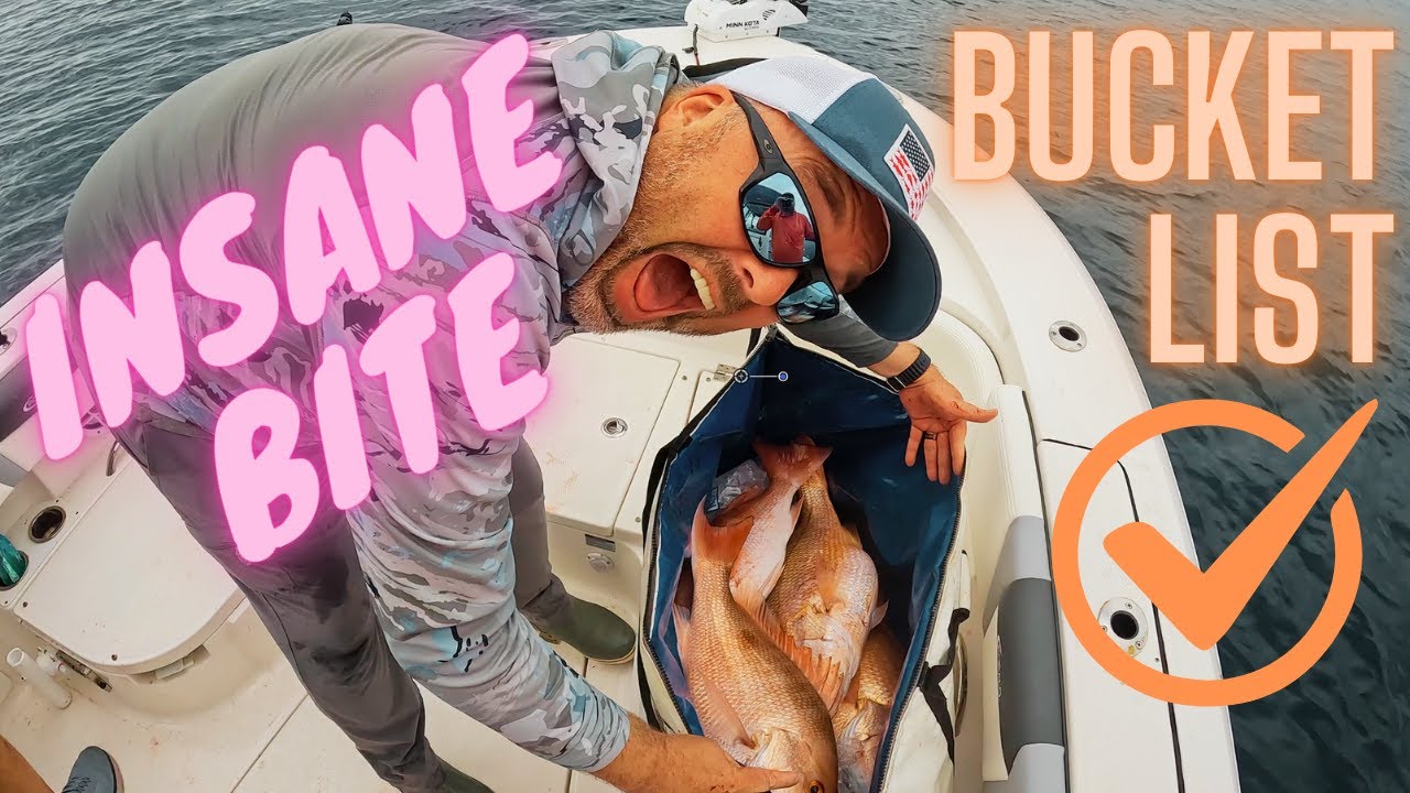 WAY OFF SHORE in a BAY BOAT for American Red Snapper - Fishing the Gulf ...