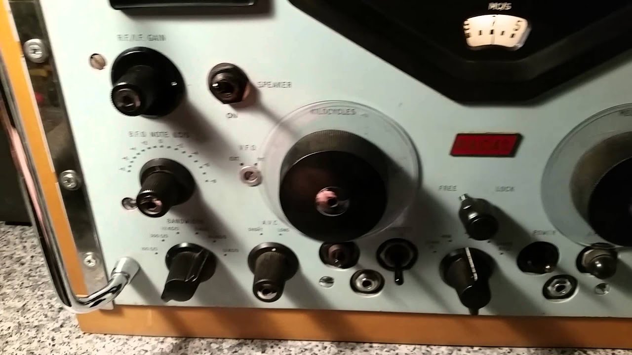 Racal ra.117 with extras - YouTube