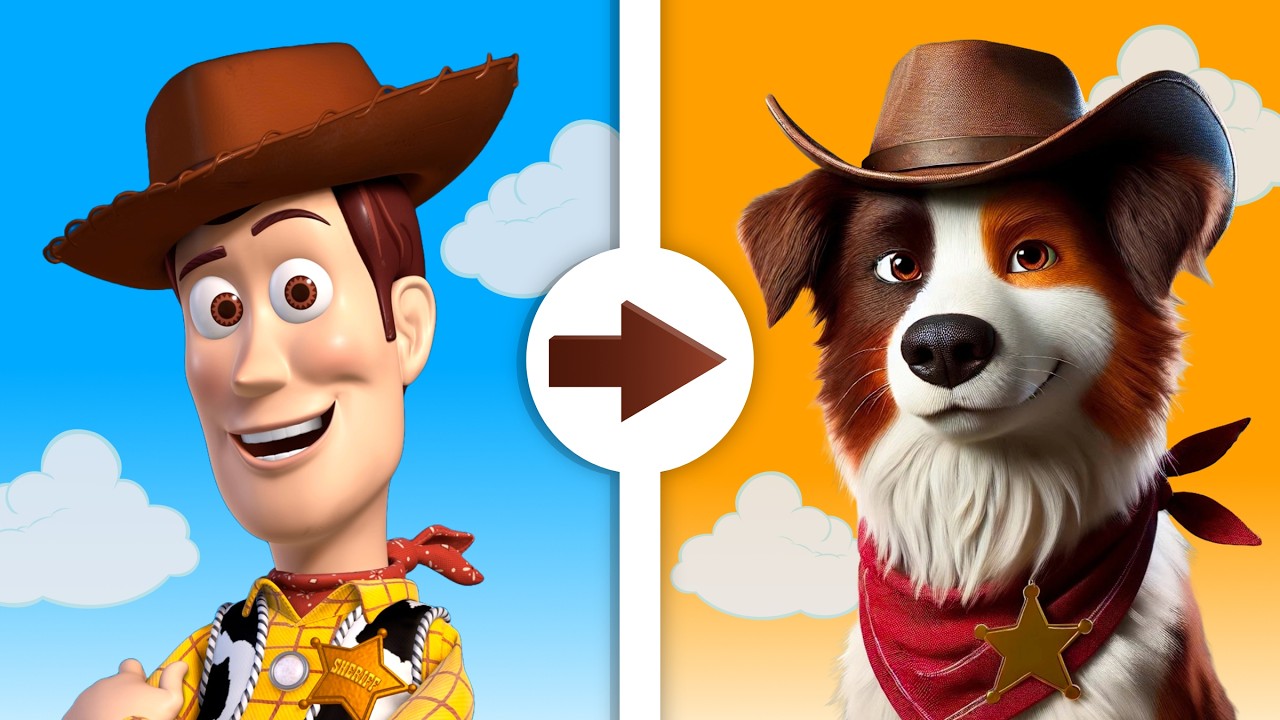 Every Pixar Character As An Animal - YouTube