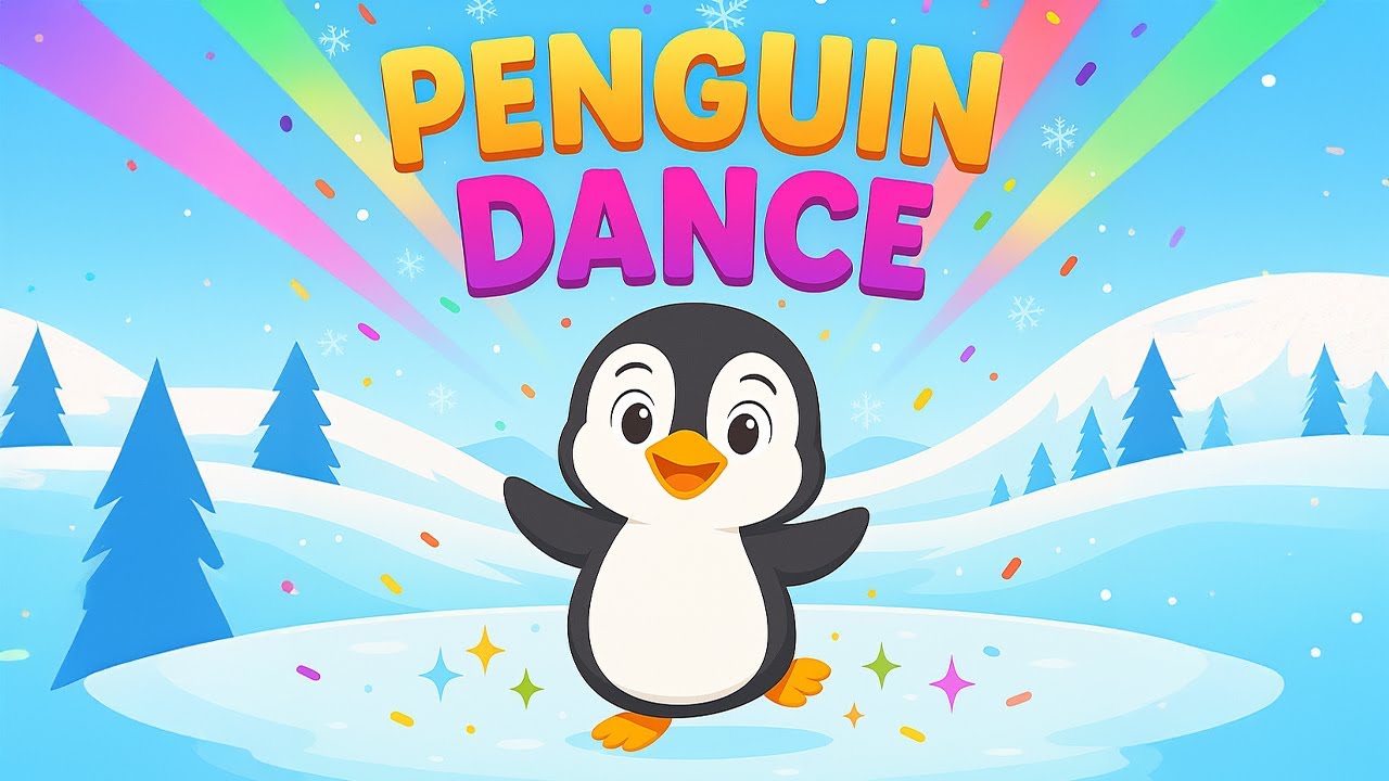 Penguin Dance Song | Fun & Educational Kids Music - YouTube