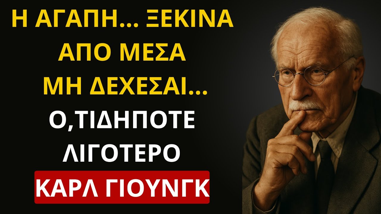 ΑΝ ΠΡΑΓΜΑΤΙΚΑ ΑΓΑΠΑΣ ΤΟΝ ΕΑΥΤΟ ΣΟΥ, ΔΕΝ ΘΑ ΔΕΧΤΕΙΣ ΠΟΤΕ ΛΙΓΟΤΕΡΑ -ΚΑΡΛ ...