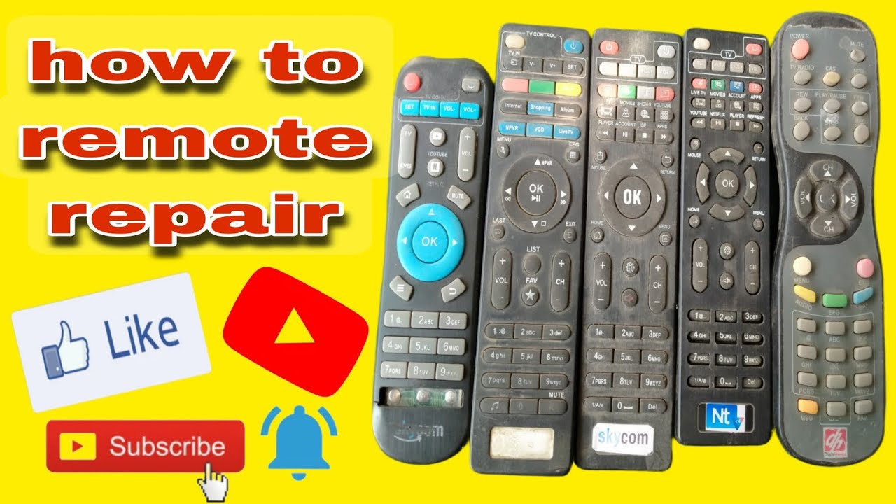 how to remote repair - YouTube