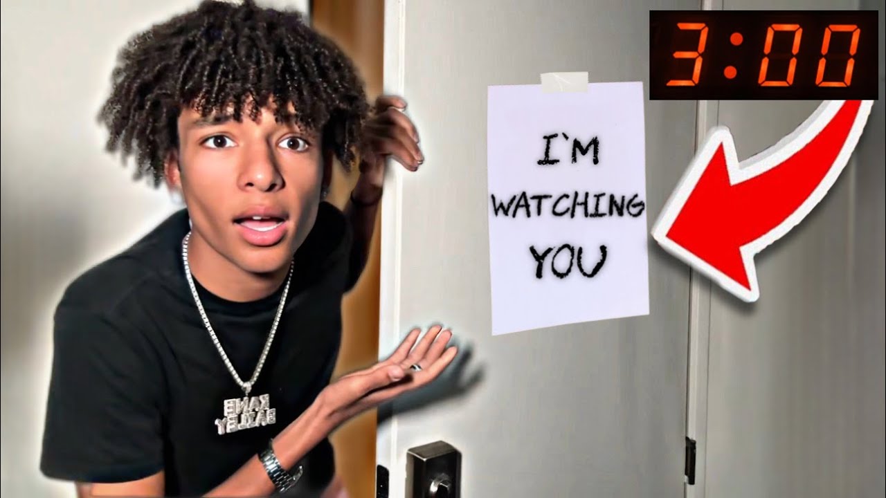 STALKER Left A CREEPY Note On Our Door... - YouTube