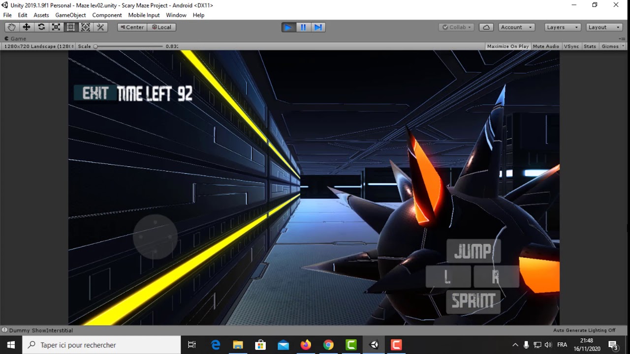 Unity Android Game Maze 3D Preview - YouTube
