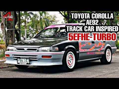 Toyota Corolla AE92 5EFHE Turbo | OtoCulture - YouTube