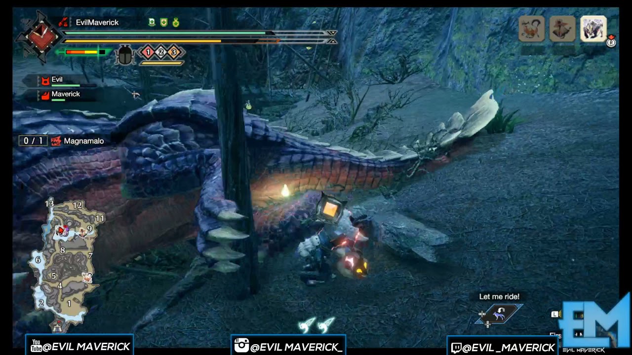 Monster Hunter Rise Magnamalo Story Fight - YouTube