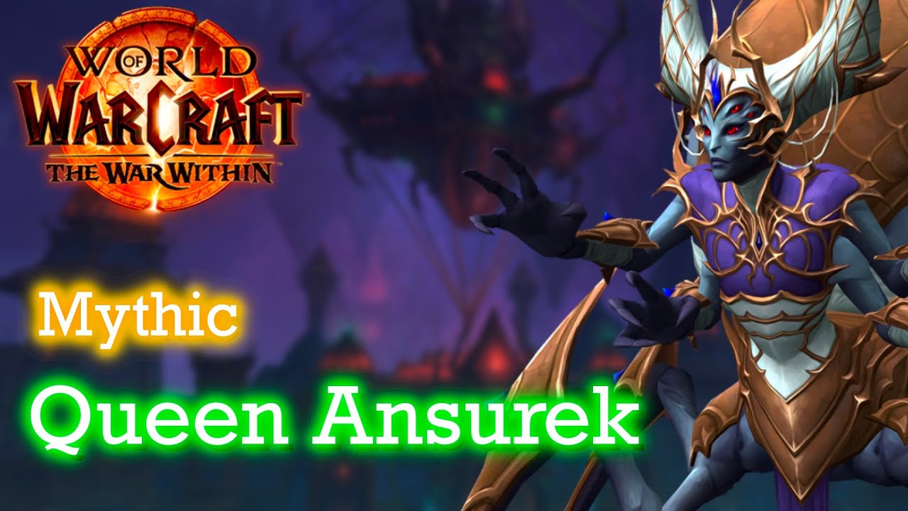 Queen Ansurek | Mythic Nerub'ar Palace | Multiple PoVs - YouTube