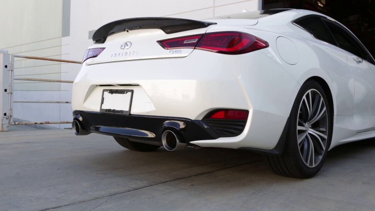 Tanabe Medalion Touring Cat Back Exhaust 2017 Infiniti Q60 3 0t Rwd