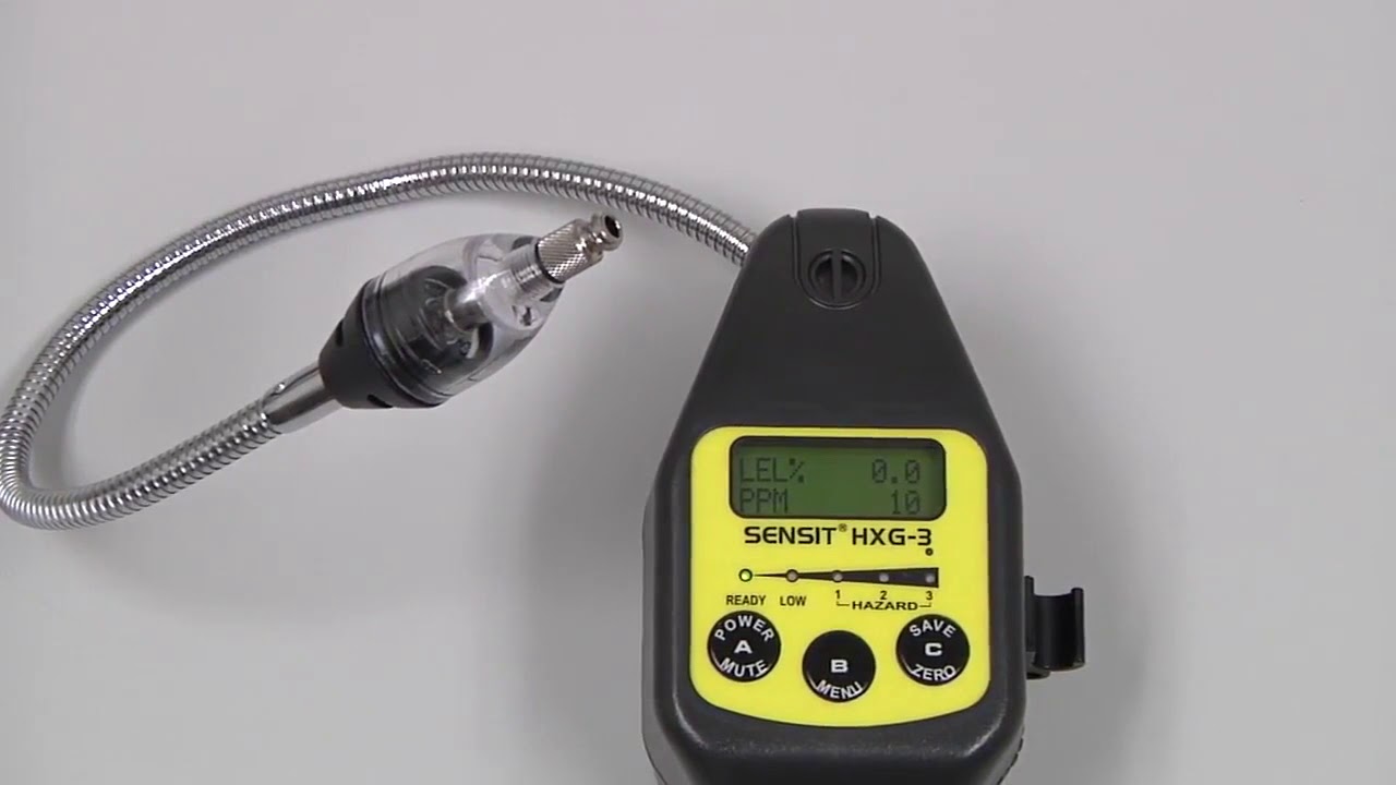 SENSIT HXG 3P Combustible Gas Detector Quick Start Guide - YouTube