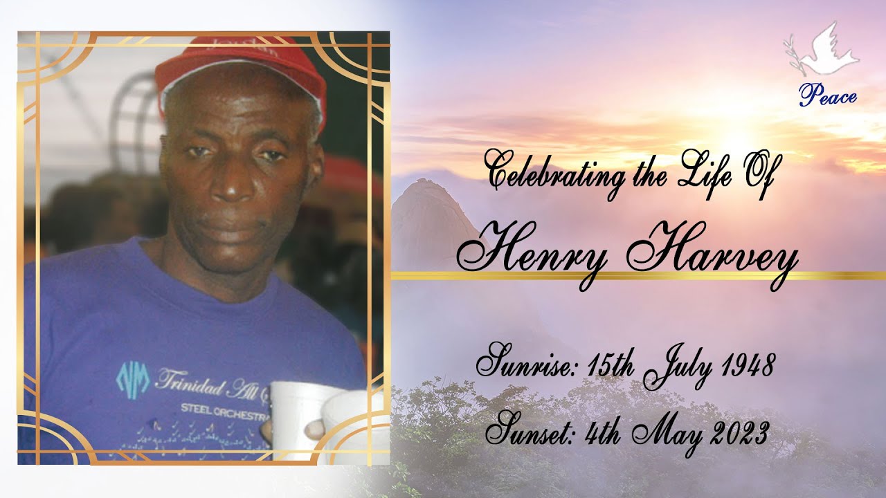 Funeral Tribute Service Of Henry Harvey - YouTube