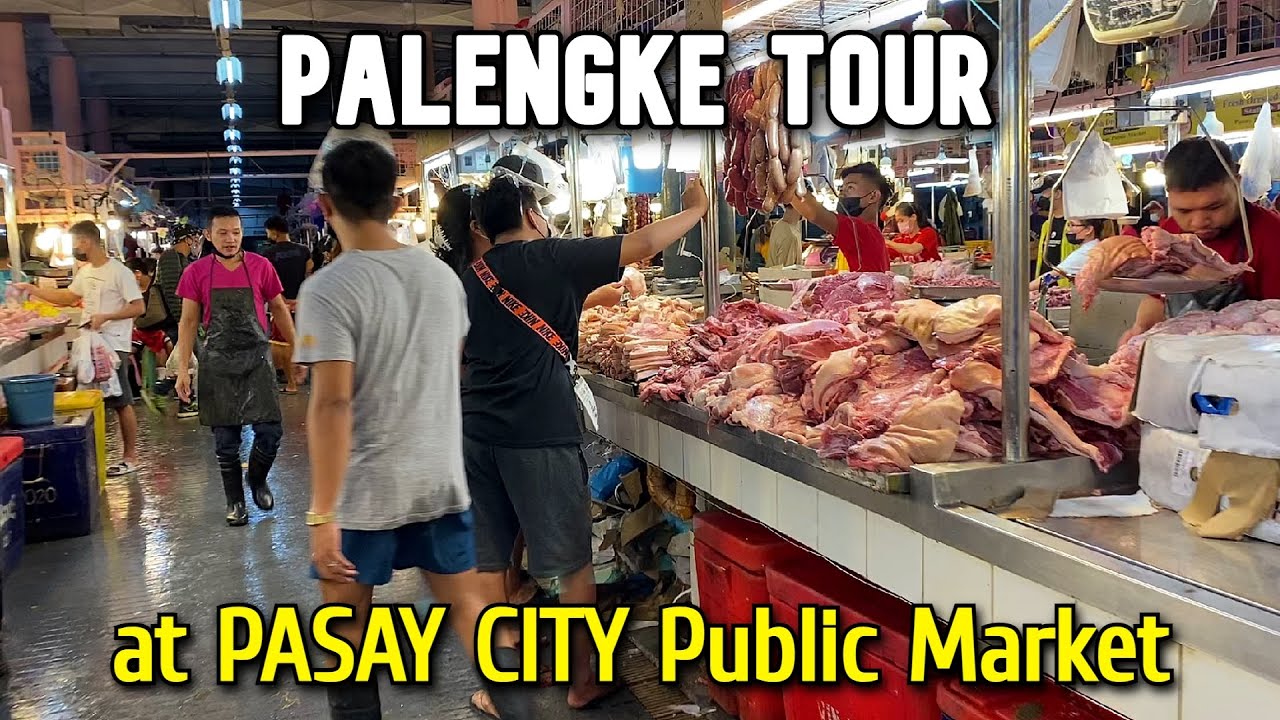 PALENGKE TOUR at Libertad Pasay Public Market | FILIPINO WET MARKET in ...