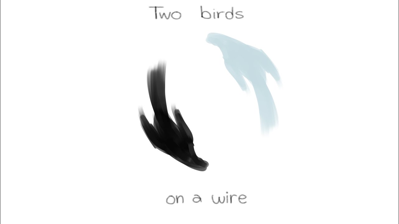 Two birds on a wire JJK - YouTube