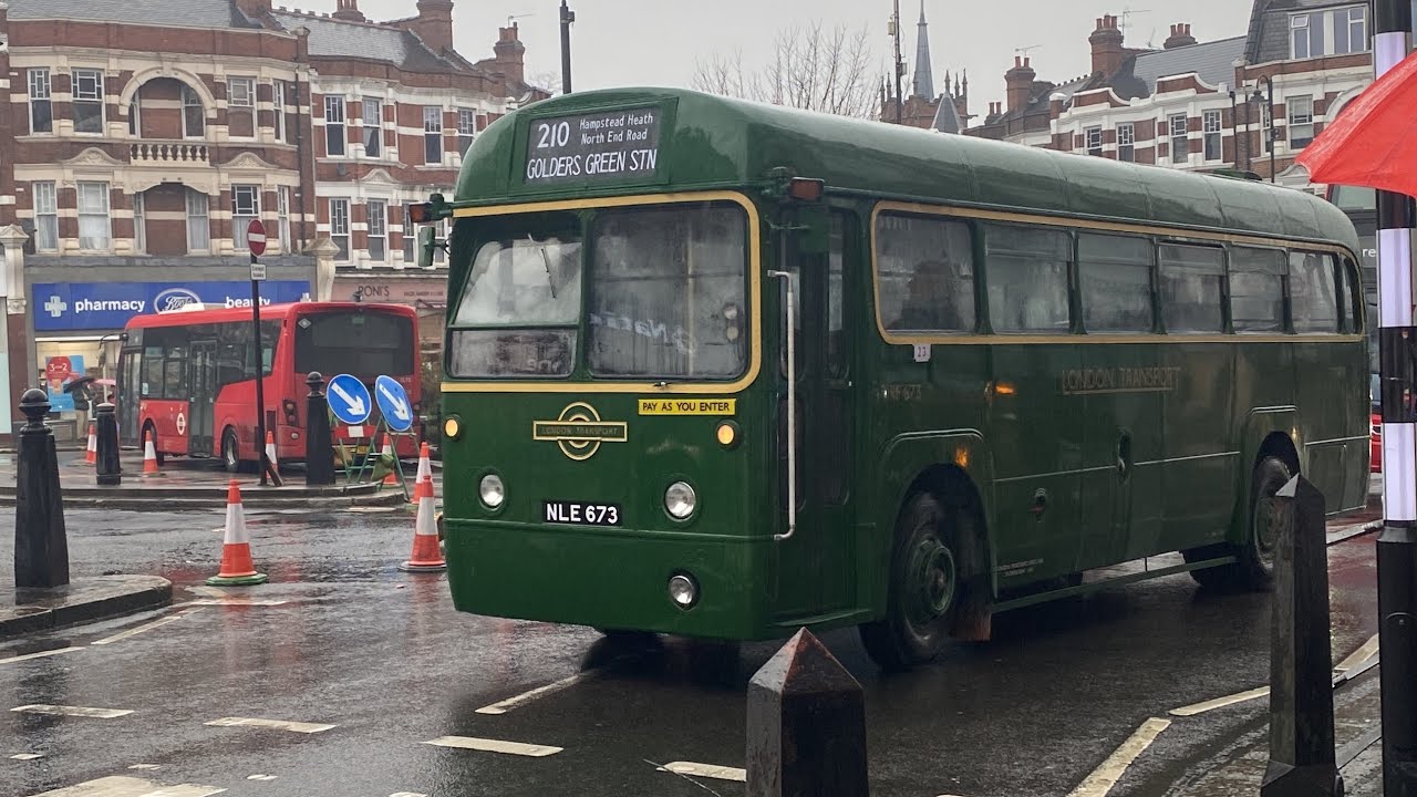 Golders Green & Muswell Hill London Buses Running Day 2024 - YouTube