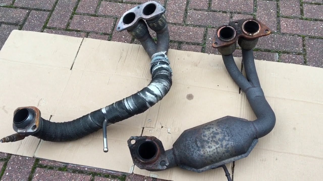 Toyota MR2 Roadster Oxygen sensor and Downpipe replacement - YouTube