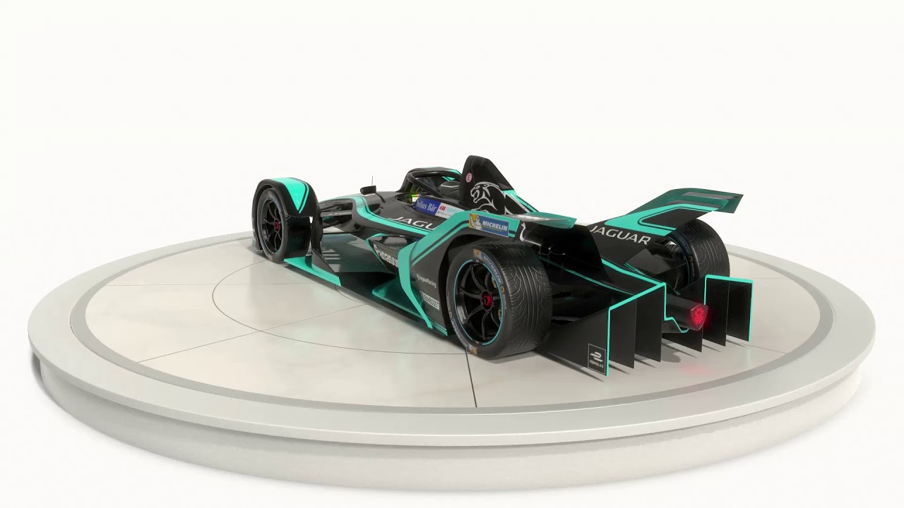 Panasonic Jaguar Racing Formula E Preseason view 2018 2019 3D model ...