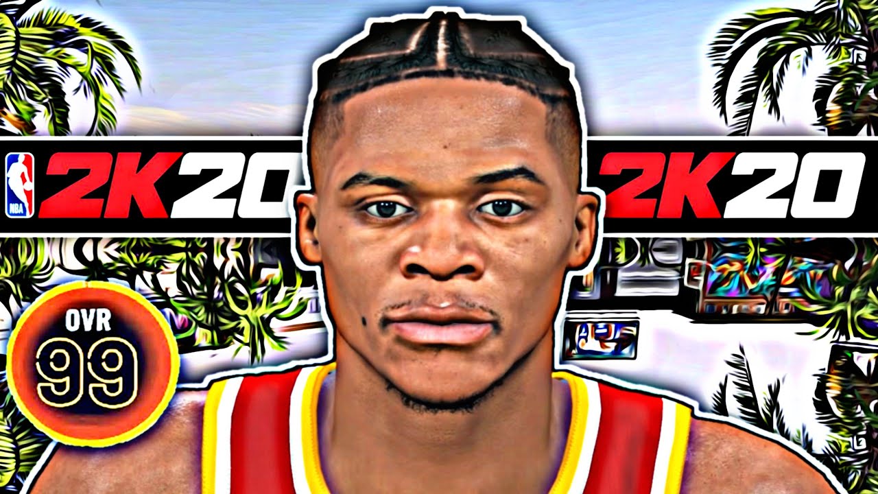 RUSSELL WESTBROOK FACE CREATION !!! NBA 2K20 - YouTube