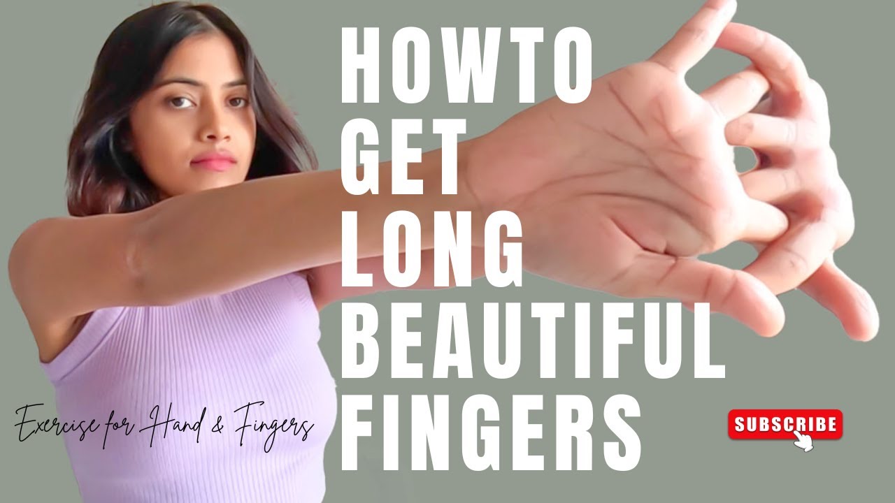 EXERCISE FOR FINGERS | GET RID OF FAT WRINKLY FINGERS | HOW TO GET LONG ...