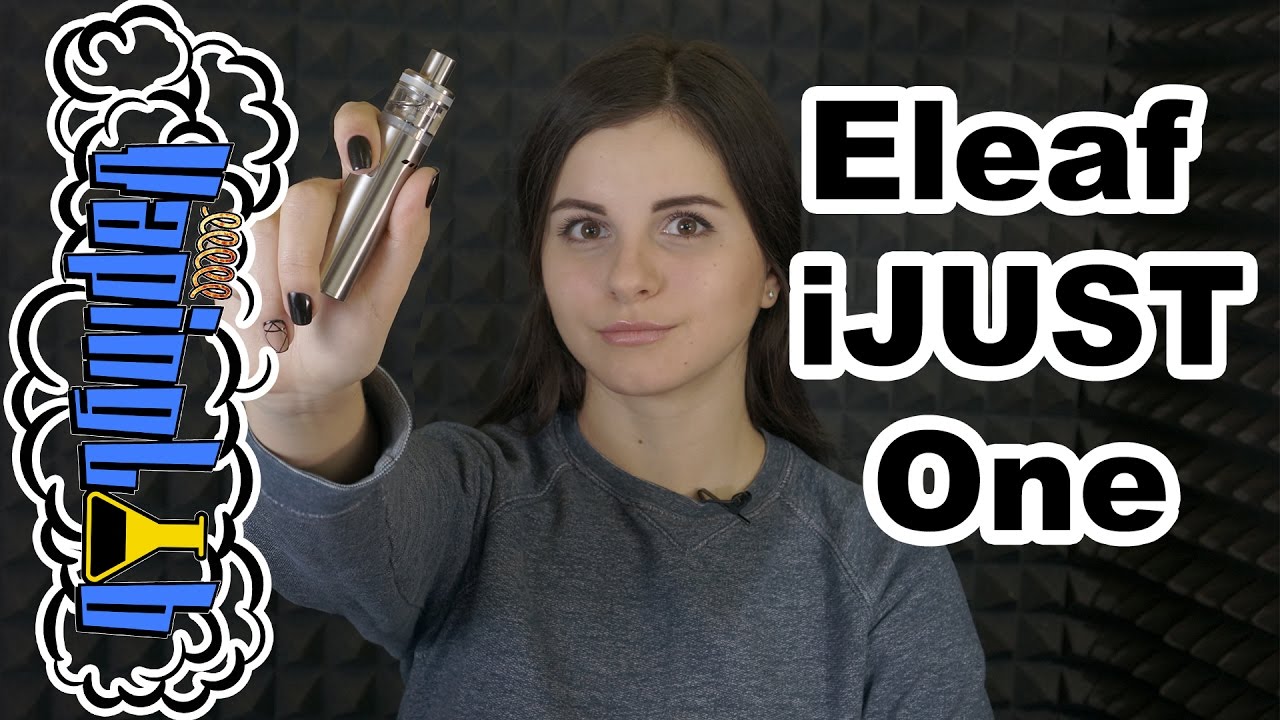 Обзор стартового набора Eleaf iJUST One - YouTube