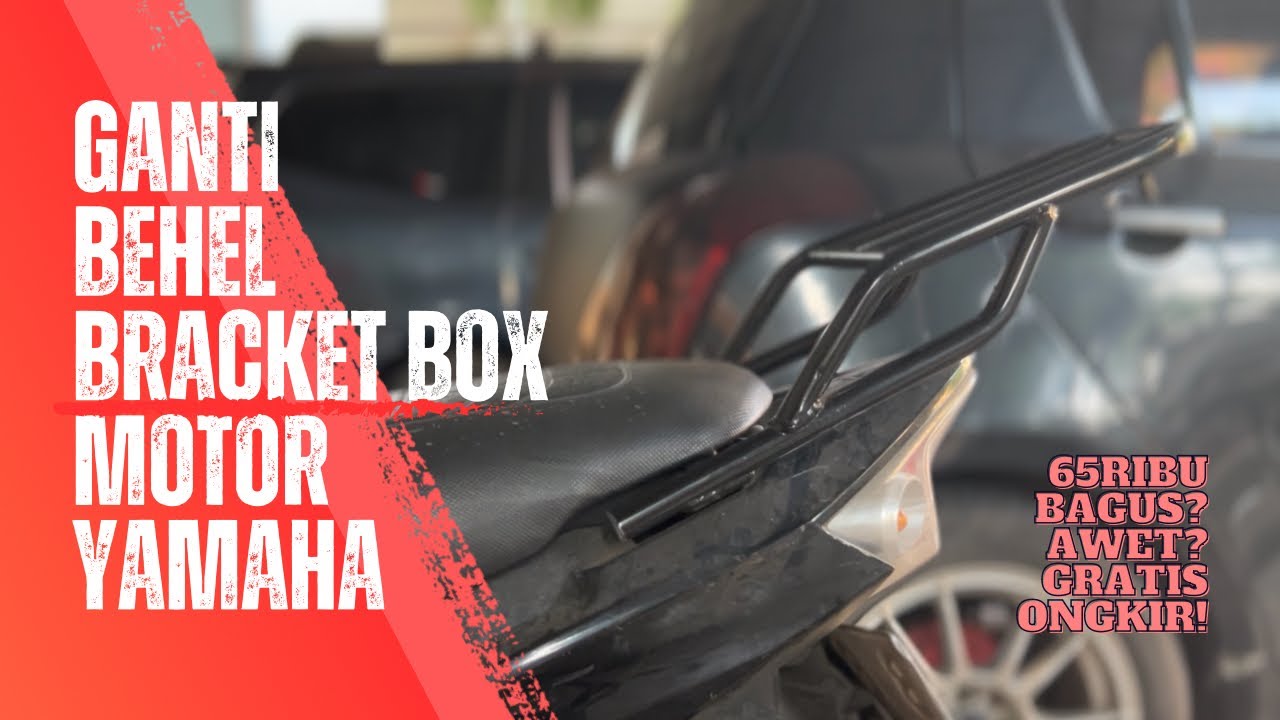 Modif Behel Motor Yamaha Vega R Bracket Upper Box Barang Panier DIY ...