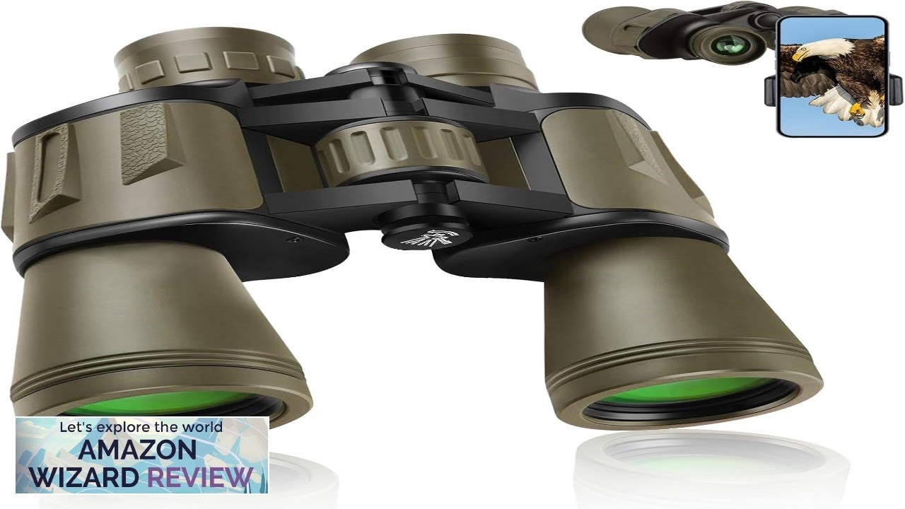 20x50 Binoculars for Adults High Powered Military Compact HD Waterproof ...