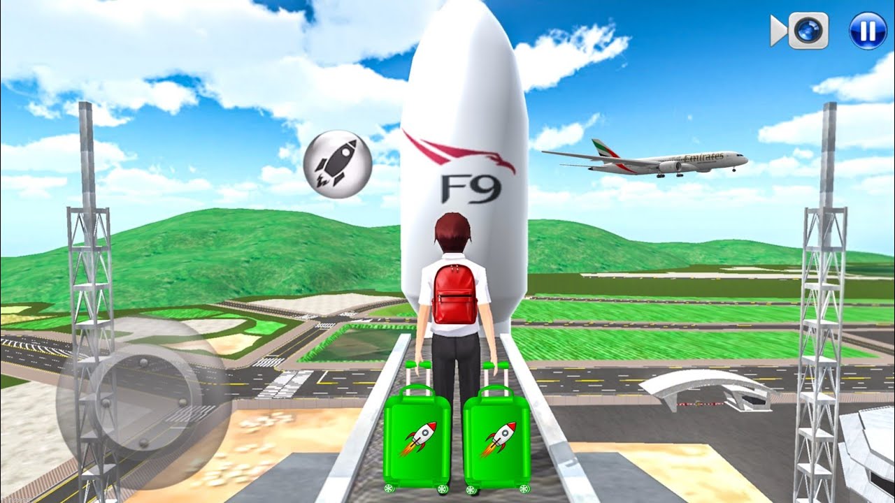 Today I Left 🏙️City Via Rocket🚀 - 3D Driving Class 2025 Android iOS 4k ...