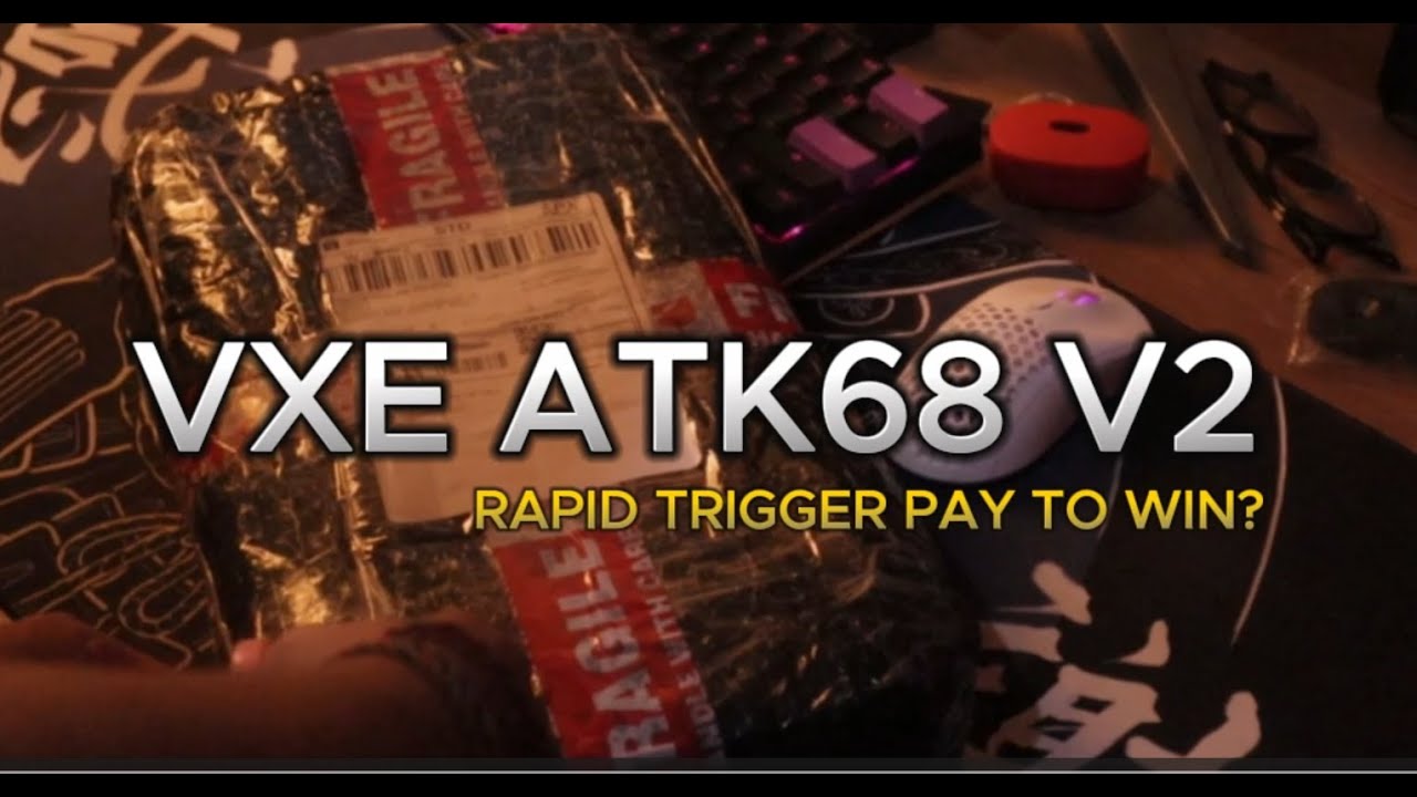 REVIEW VXE ATK68 V2: KEYBOARD RAPID TRIGGER TERBAIK BUAT VALORANT ...