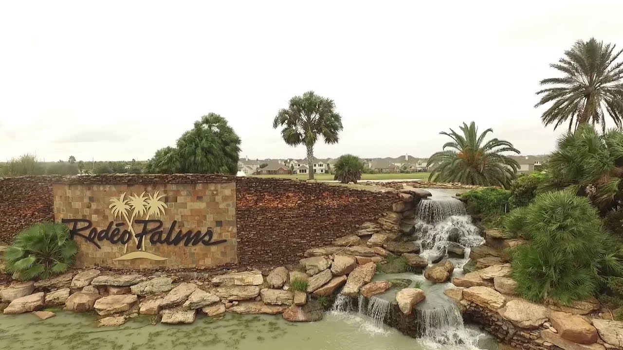 Drone Shoot Rodeo Palms - YouTube