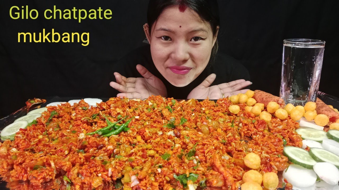 Gilo Chatpate Mukbang | Spicy Gilo Chatpate Mukbang | Nepali Mukbang Asmr - YouTube
