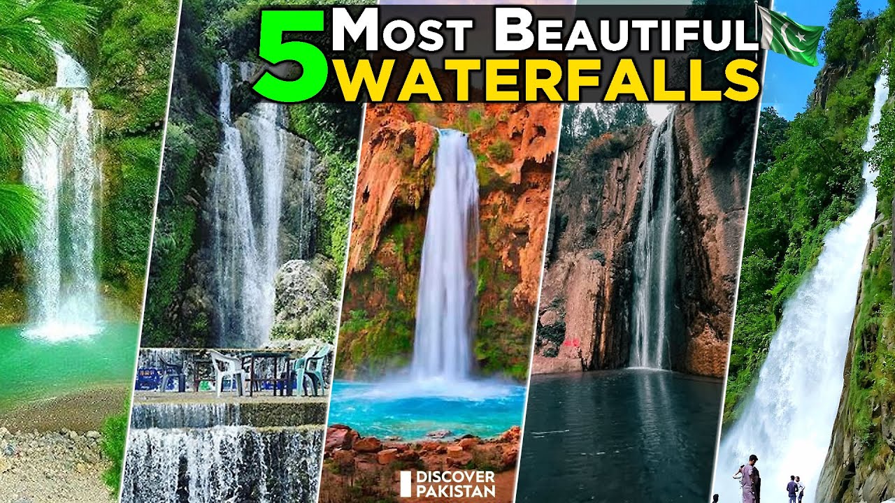 Explore Pakistan’s Top 5 Most Beautiful Waterfalls 🇵🇰 | Hidden Natural ...