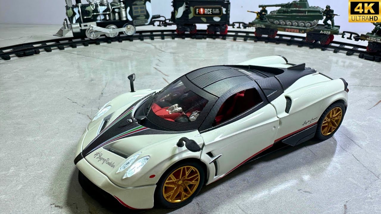 Unboxing of Pagani huayra Type R 1:18 Scale (Super Realistic Diecast ...
