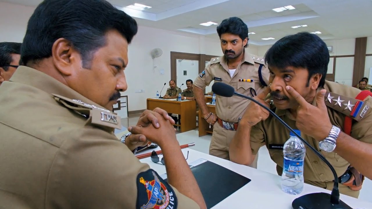 Kalyan Ram Sai Kumar Police Story Dialogue Trailer || Patas Movie ...