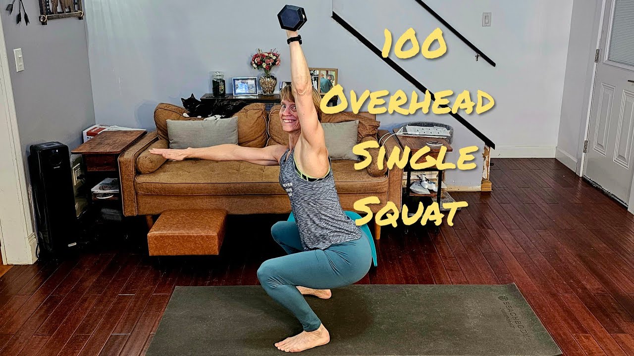 Squat Challenge Day 72: Overhead Single Squat Showdown! - YouTube
