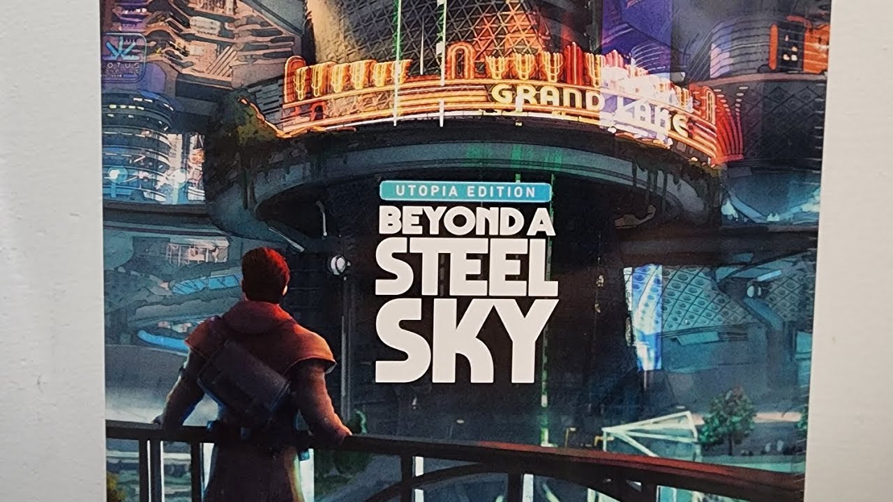 beyond a steel sky utopia edition unboxing for Nintendo switch. - YouTube