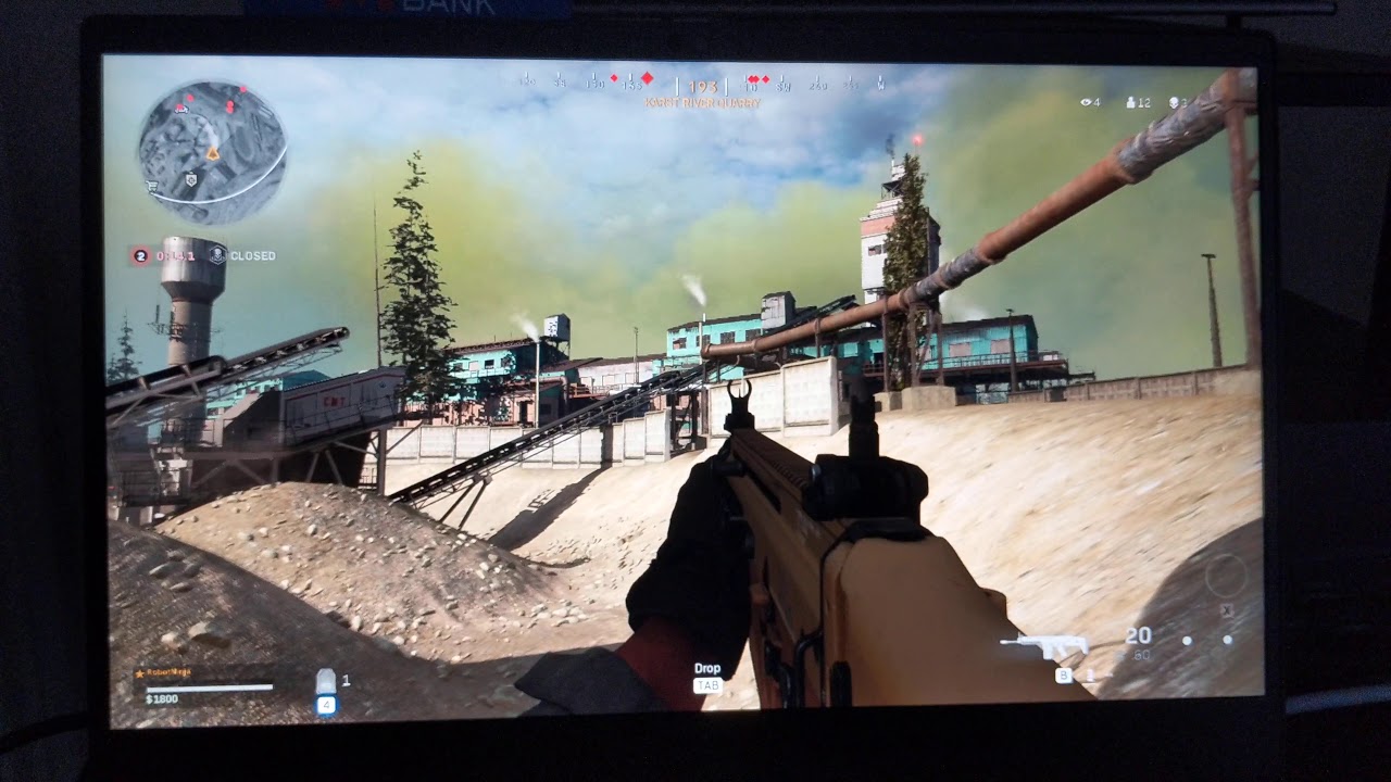 Attempt 2 Playing COD Warzone on Razer Stealth 13 (Late 2019 GTX Model ...