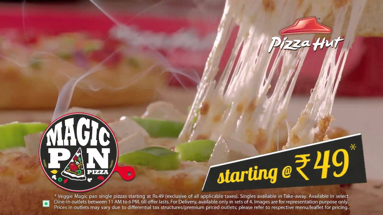 PizzaHut - MagicPan (15sec) - YouTube