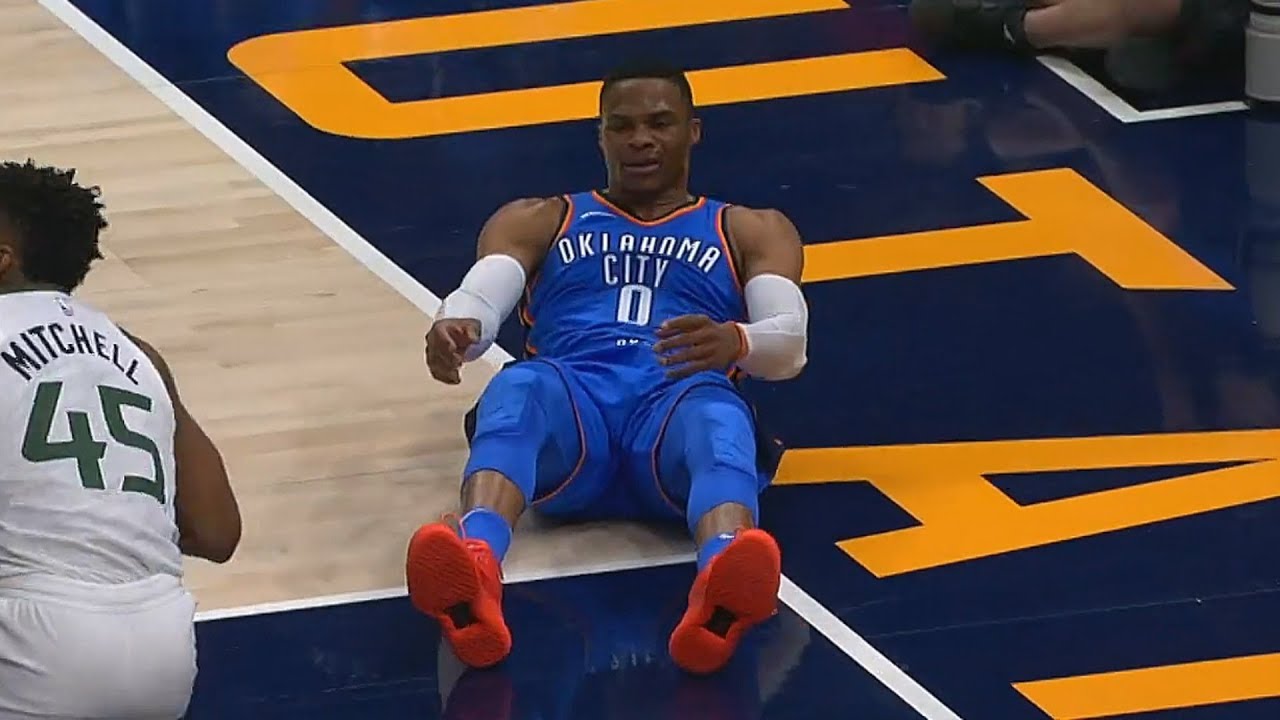 Worst Russell Westbrook NBA Game Ever! Misses Wide Open Layups and Gets ...