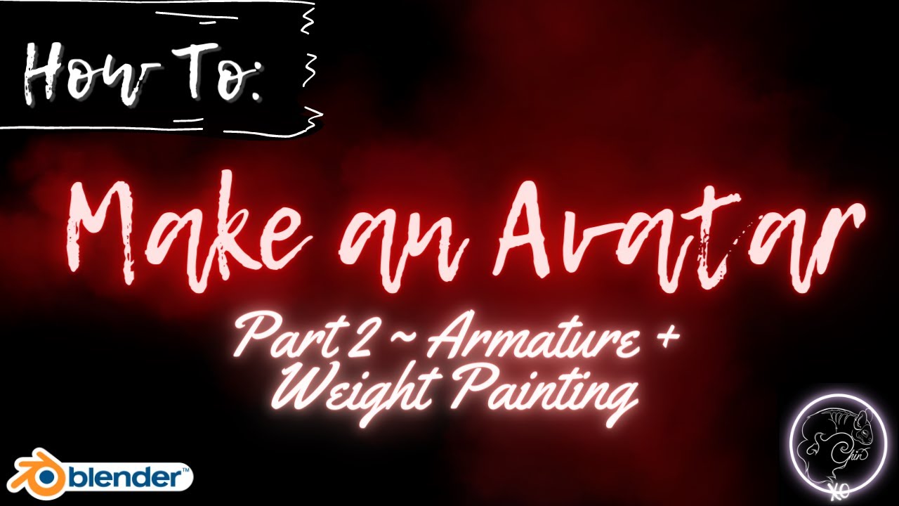 How To Make A VRChat Avatar Series: Part 2 ~ Armature + Weight Painting ...