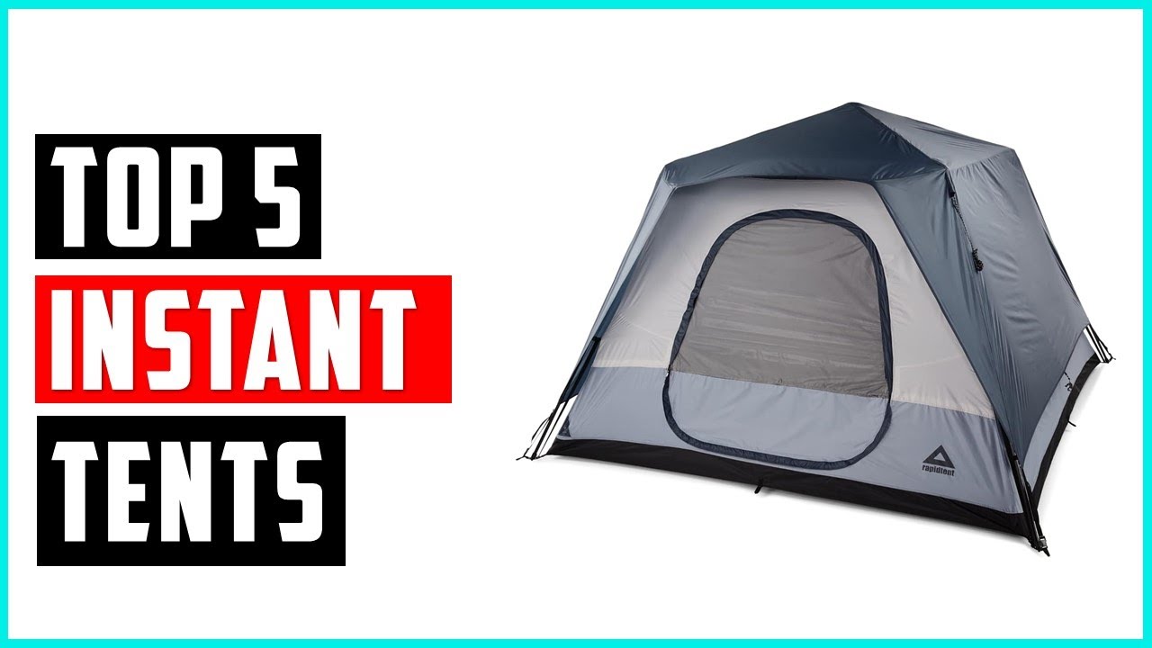 Best Instant Tents 2024 | Top 5 Instant Tents Reviews - YouTube