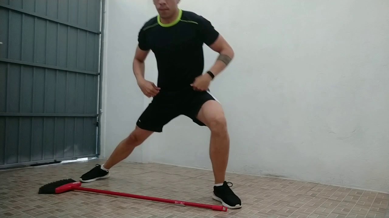 Corrida lateral mais agachamento lateral unilateral - 40tena - YouTube