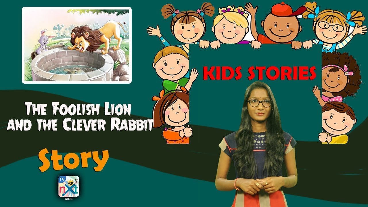 The Foolish Lion and the Clever Rabbit | Moral Stories for Kids | Story ...