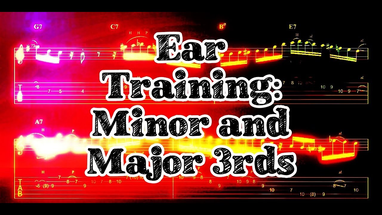 Ear Training: Minor and Major Thirds - YouTube