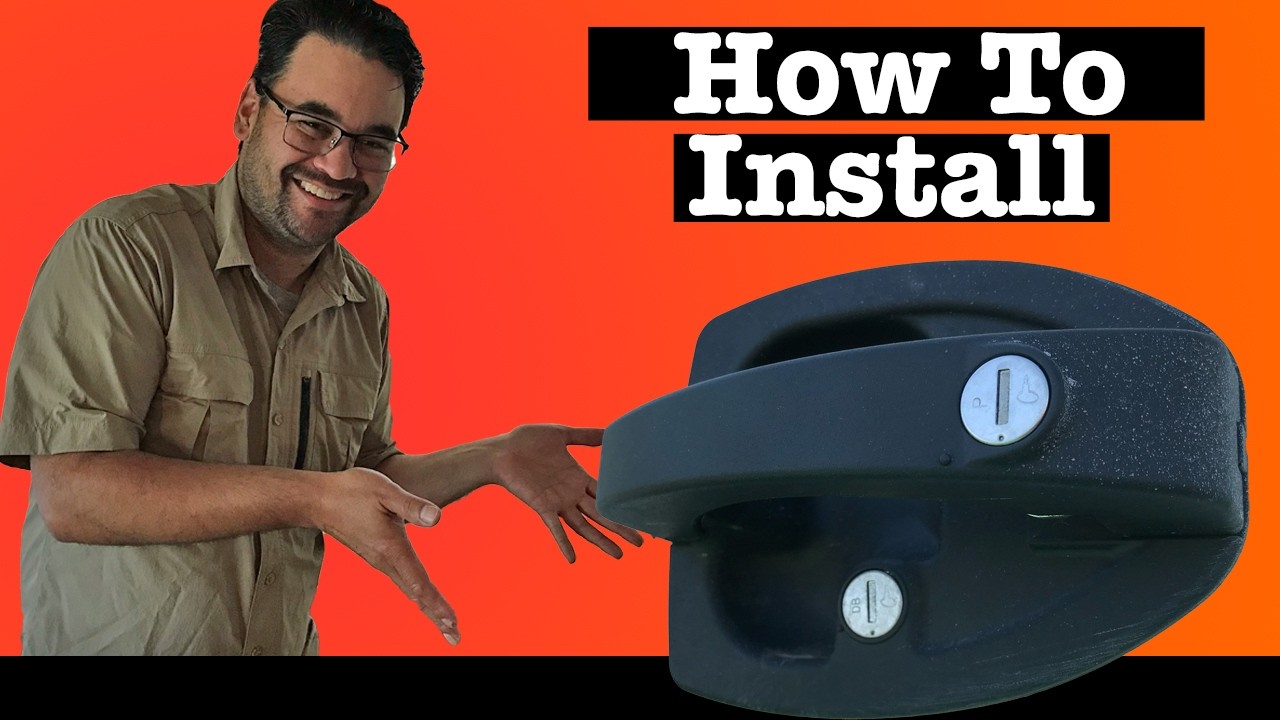 Bauer Products European Style RV Entry Door Lock - YouTube